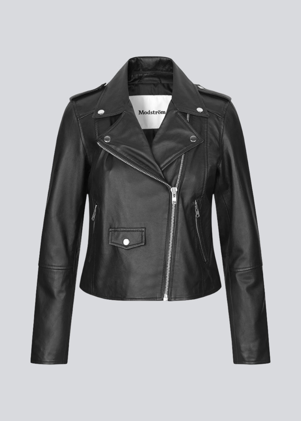 Buy leather jacket: JohanMD jacket - Black – Modström COM