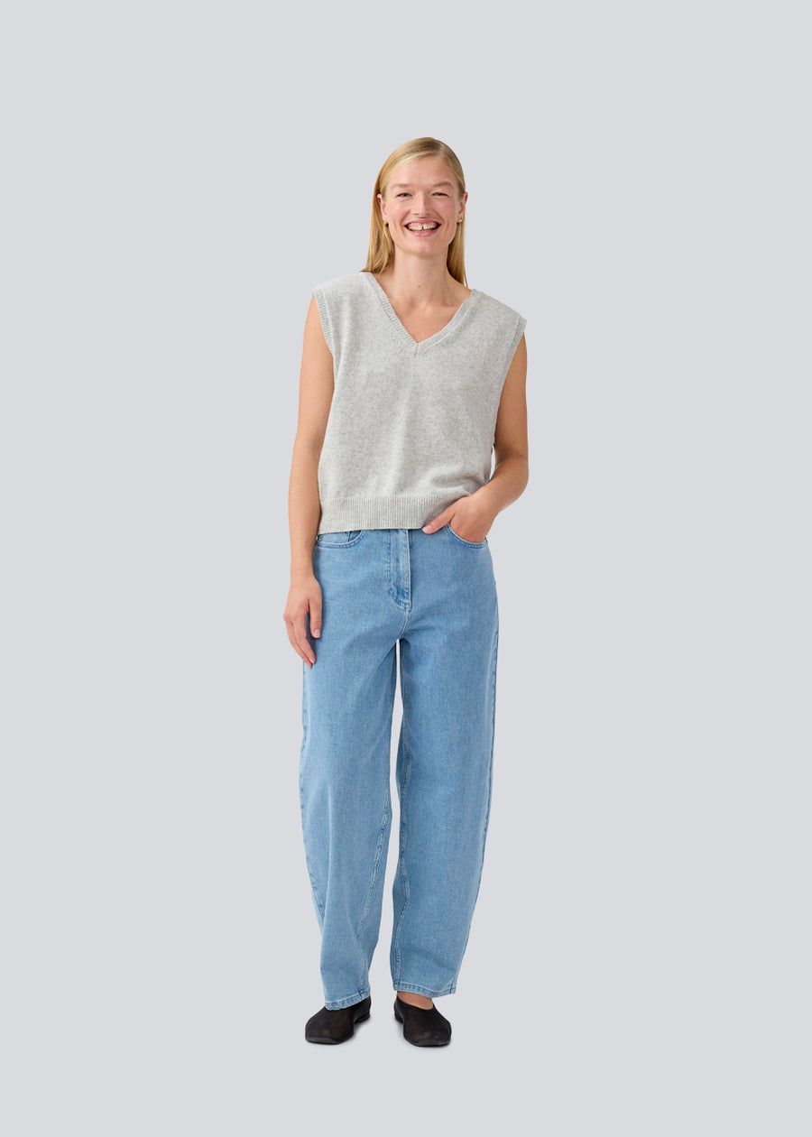 Modstrom_Mayumd_Vest_Grey_Mela Modstrom_Mayumd_Vest_Grey_Mela