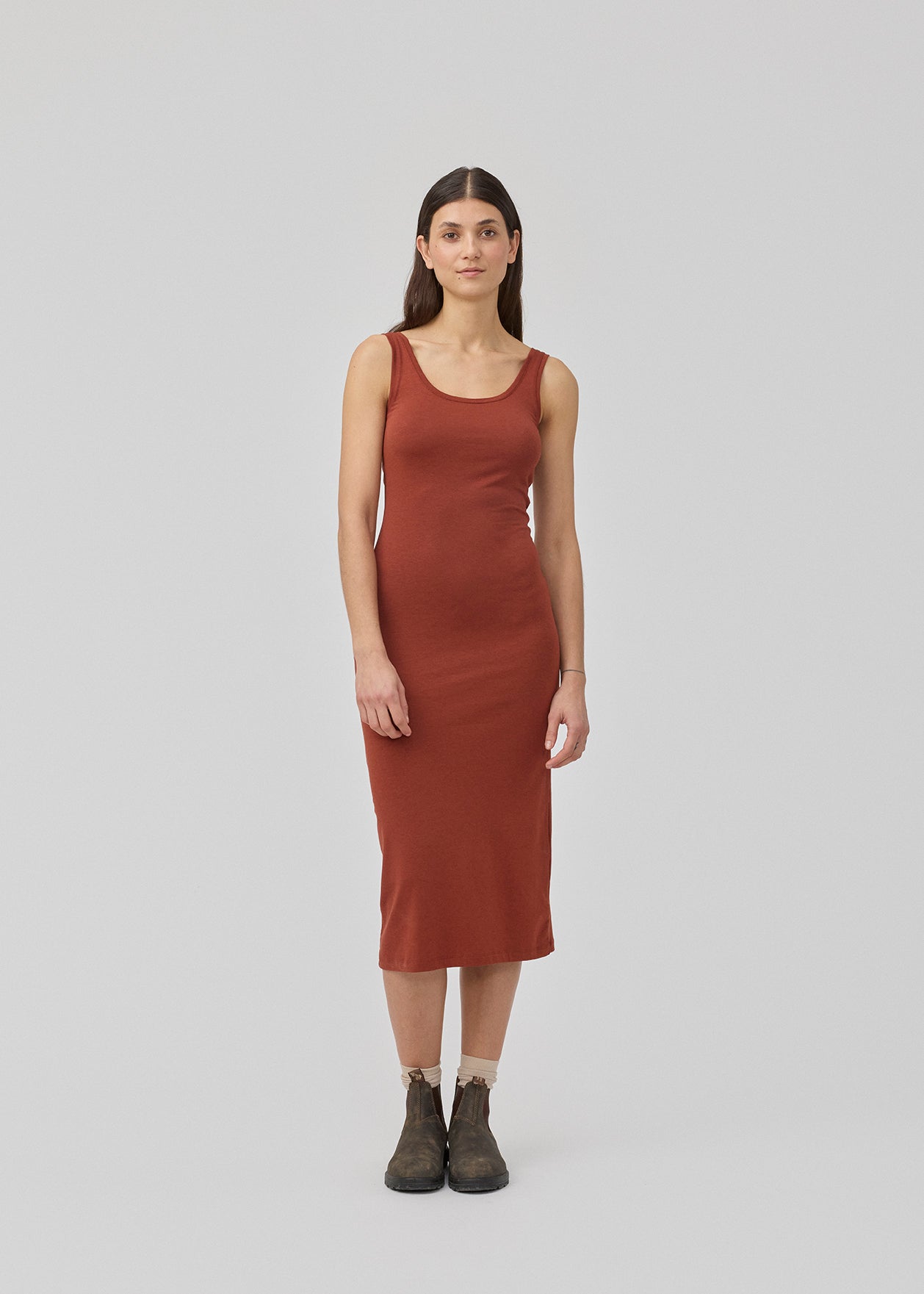 Buy Tulla x-long - Brandy Brown – Modström COM